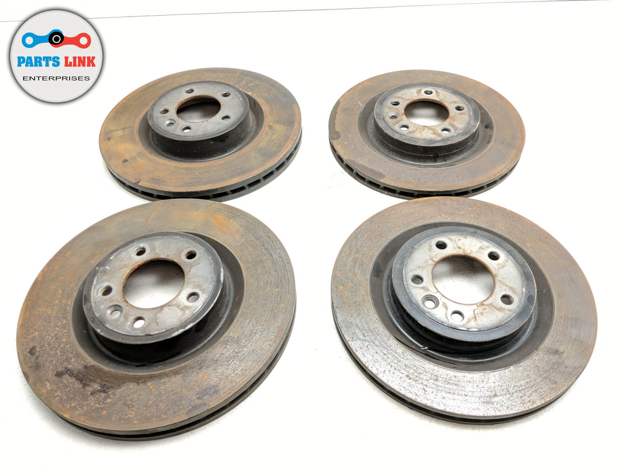 2018-2020 LAND ROVER DISCOVERY 5 L462 FRONT REAR BRAKE DISC ROTOR PLAIN ...