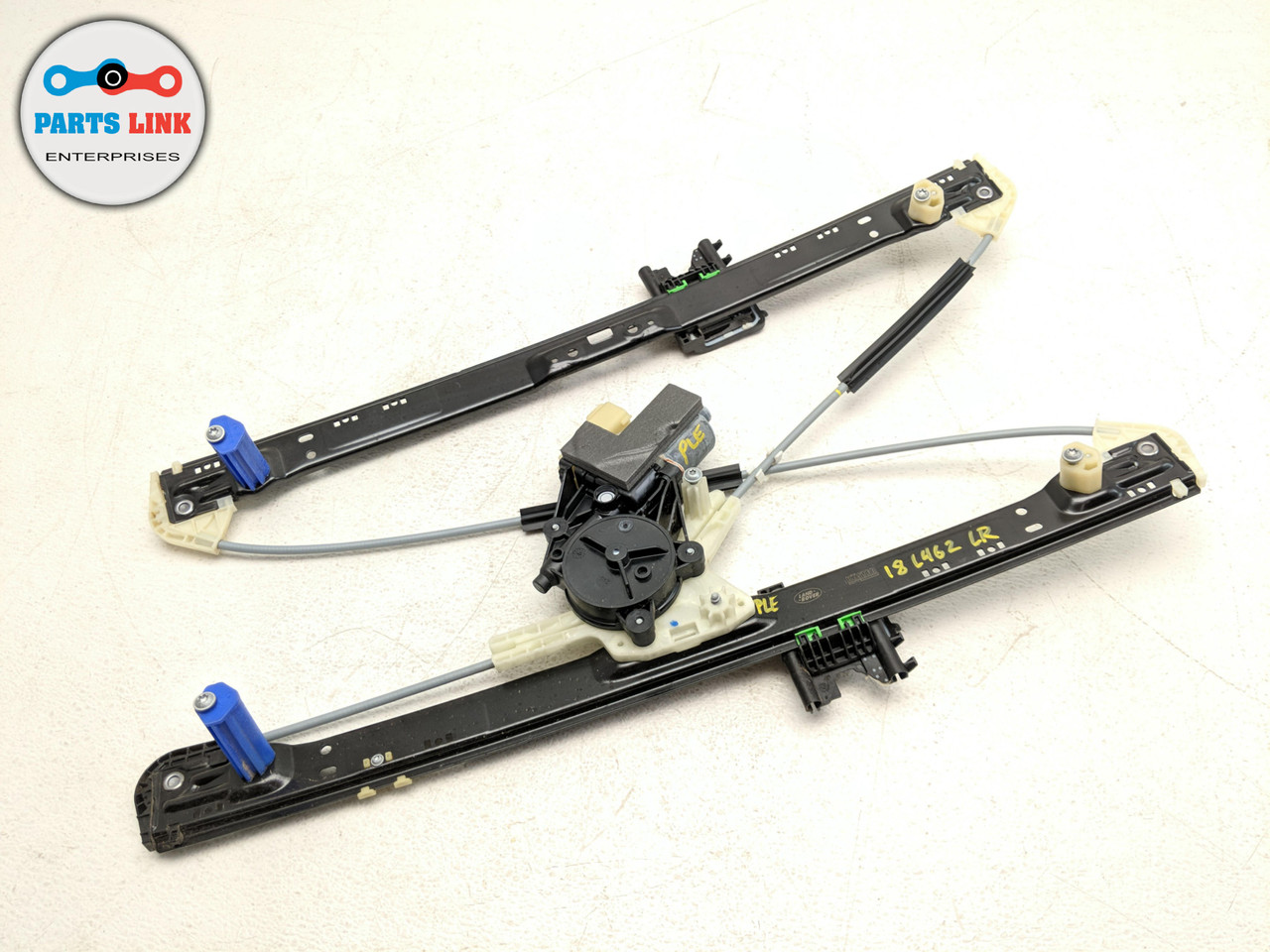 17-19 LAND ROVER DISCOVERY 5 L462 REAR LEFT DOOR GLASS WINDOW REGULATOR ...