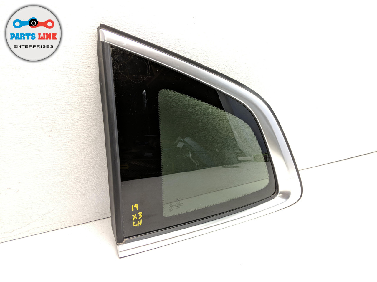 2018-2021 BMW X3 G01 REAR LEFT QUARTER WINDOW VENT GLASS TRIM MOLDING ...