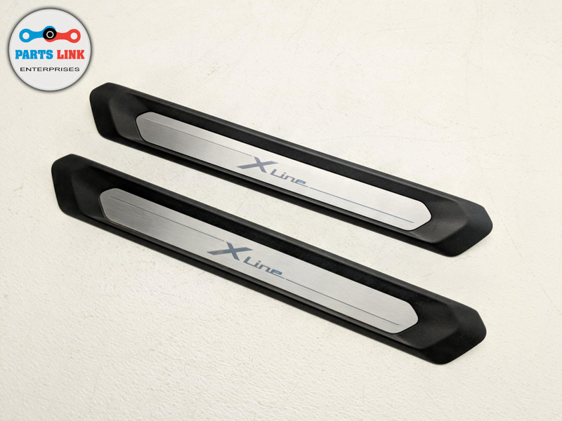 2018-2021 BMW X3 G01 FRONT RIGHT LEFT DOOR SILL SCUFF STEP PLATE X LINE ...