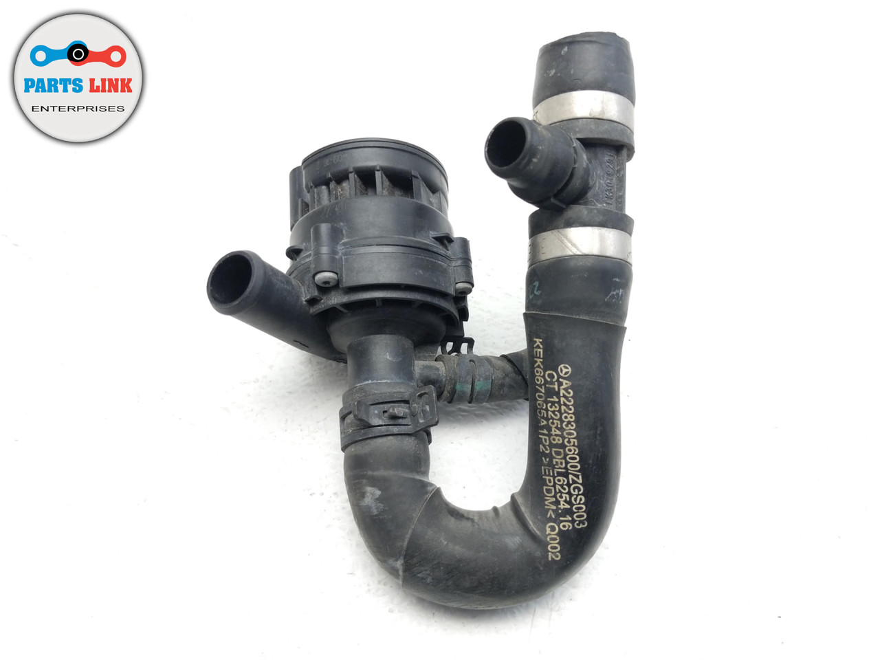 2014-2016 MERCEDES S550 W222 ENGINE AUXILIARY COOLANT WATER PUMP HOSE ...