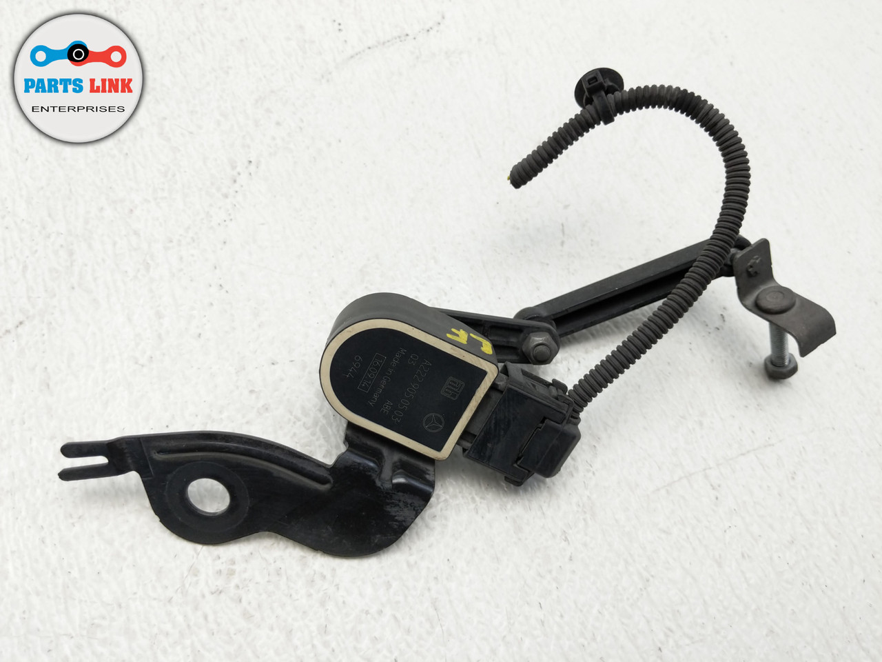 14-17 MERCEDES S550 W222 FRONT LEFT HEADLIGHT SUSPENSION LEVELING ...