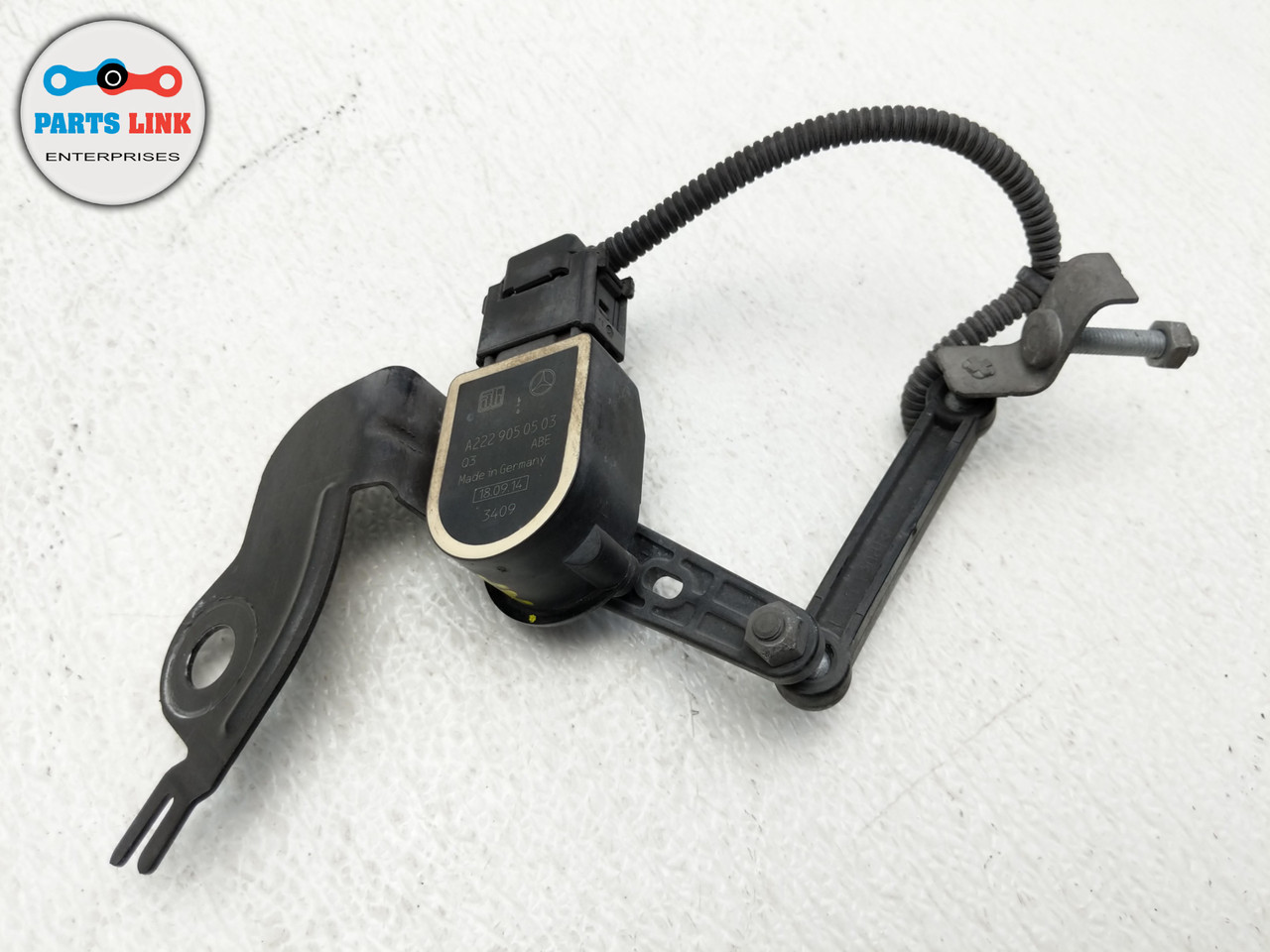 14-17 MERCEDES S550 W222 FRONT RIGHT SUSPENSION HEADLIGHT LEVEL HEIGHT ...