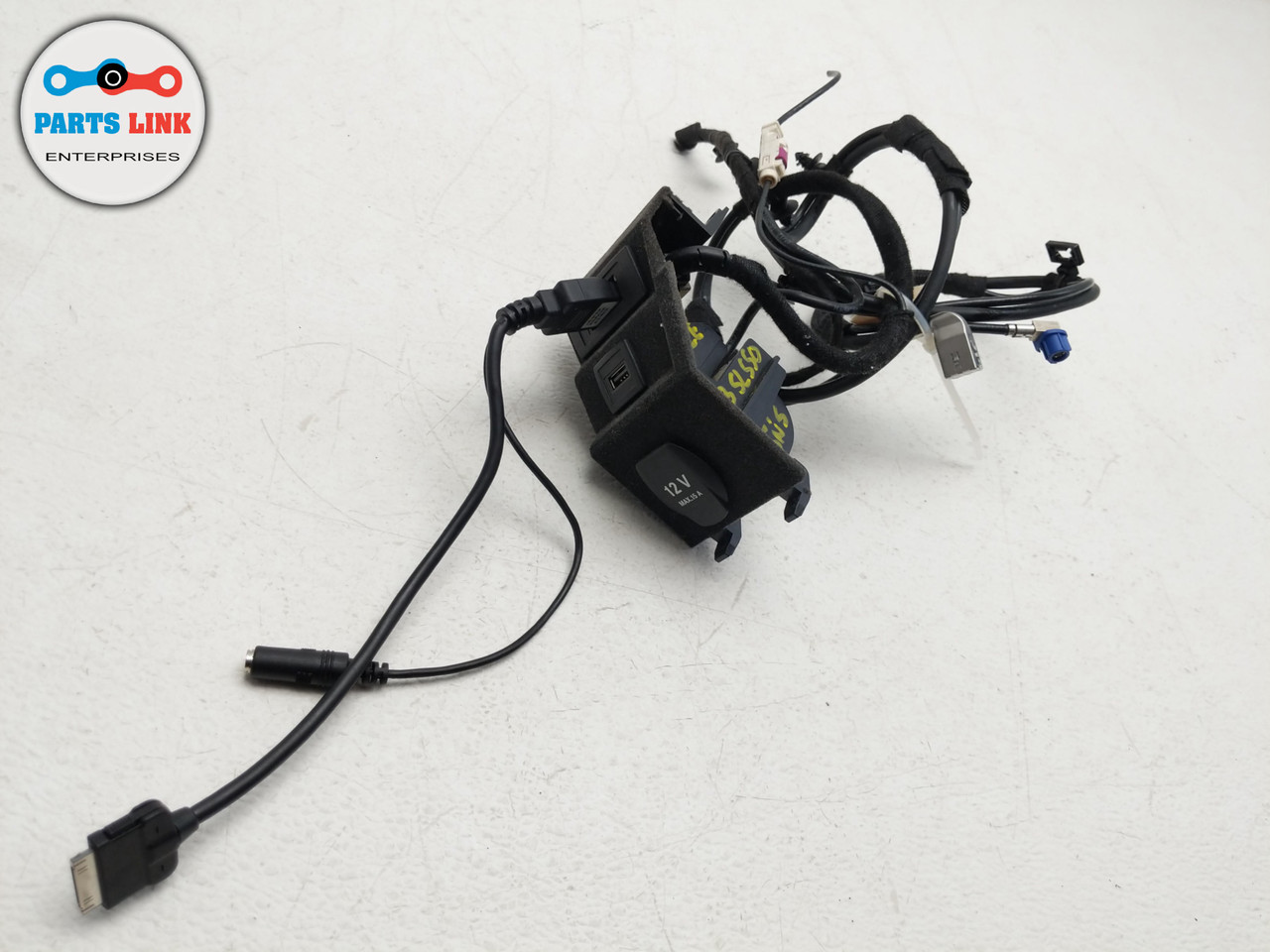 2013-2014 MERCEDES SL550 R231 CONSOLE MEDIA WIRE HARNESS USB POWER ...