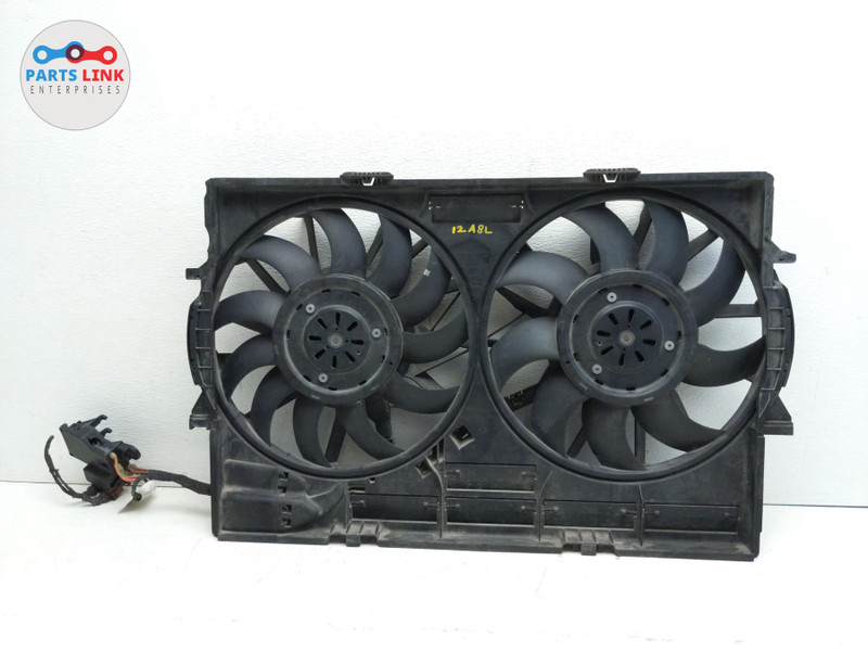 11-18 AUDI A8L S8 D4 4.2 ENGINE MOTOR COOLING RADIATOR FAN SHROUD ...