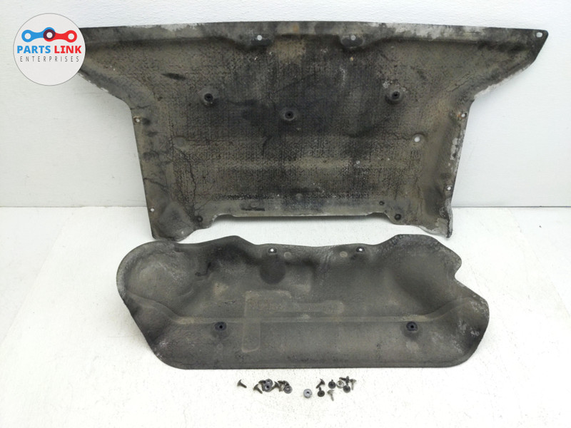 2011-2018 AUDI A8L S8 D4 UNDERBODY REAR SKID PLATE COVER SPLASH SHIELD ...