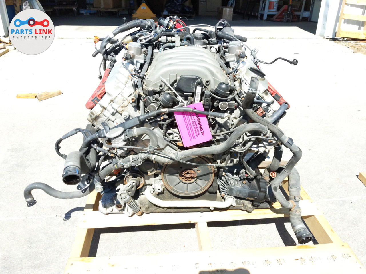 2011-2013 AUDI A8 A8L D4 AWD 4.2L V8 GAS ENGINE MOTOR ASSEMBLY 106K VIN ...