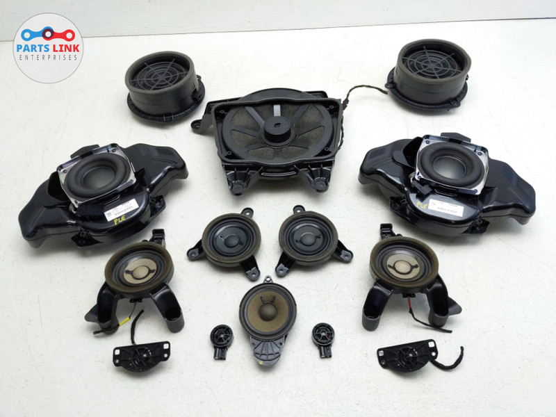 2011-2012 AUDI A8L D4 BOSE AUDIO SOUND SPEAKER TWEETER SUB WOOFER SET ...