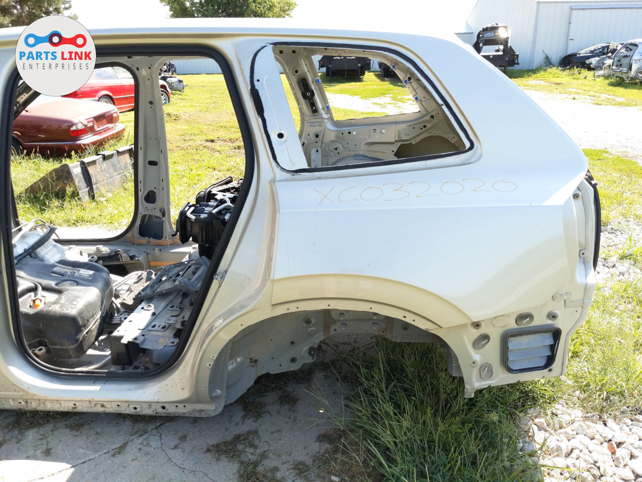 2016-2020 VOLVO XC90 T5 REAR LEFT QUARTER PANEL STRUCTURAL FRAME BODY ...