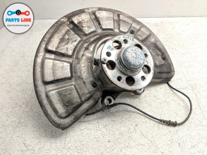15-18 MERCEDES CLS63 AMG S W218 FRONT RIGHT SPINDLE KNUCKLE HUB BEARING ...