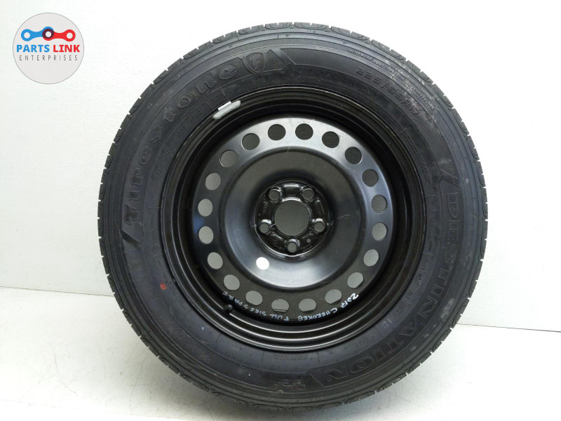2014-2020 JEEP CHEROKEE FULL SIZE SPARE TIRE WHEEL RIM 225/65R17 10 ...