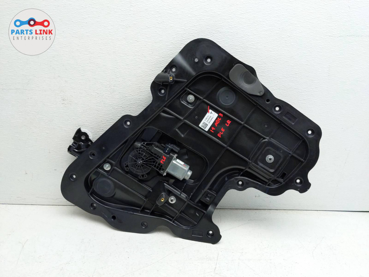 2017-2020 TESLA MODEL 3 REAR LEFT DRIVER DOOR WINDOW GLASS REGULATOR ...