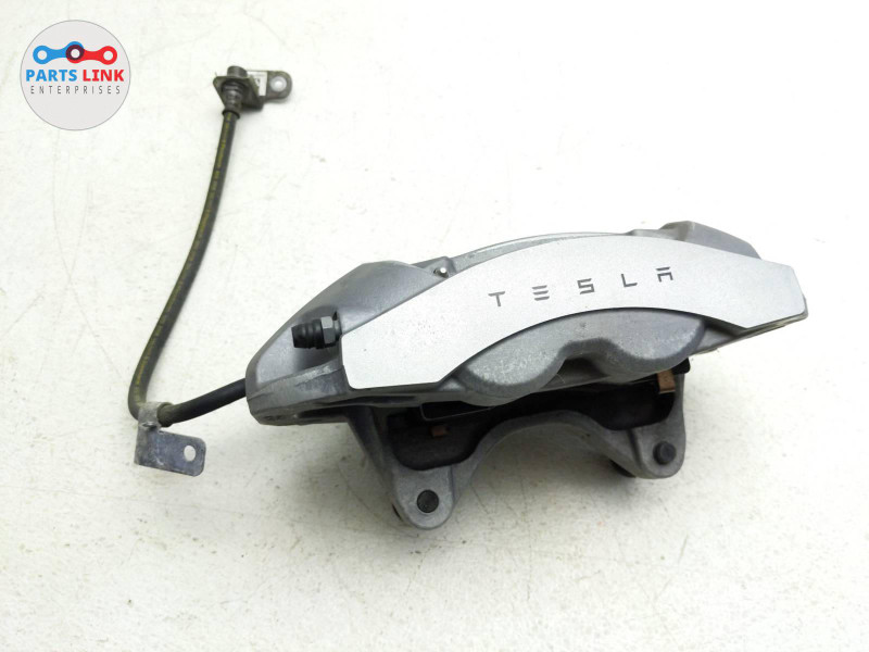 2017-2020 TESLA MODEL 3 AWD FRONT LEFT DISC BREMBO BRAKE CALIPER PADS ...