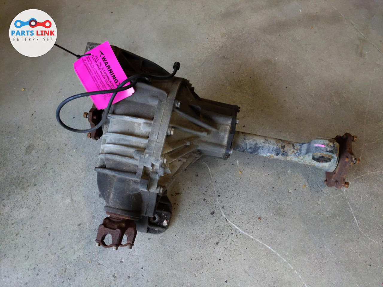 2003-2007 HUMMER H2 4WD FRONT AXLE DIFFERENTIAL OPEN CARRIER ASSEMBLY 4 ...