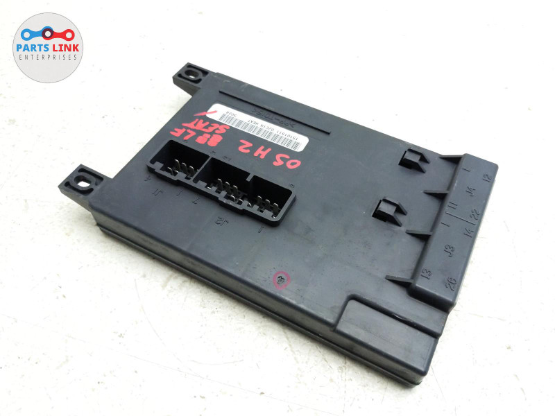 2003-2007 HUMMER H2 FRONT LEFT DRIVER SEAT HEAT MEMORY CONTROL MODULE ...