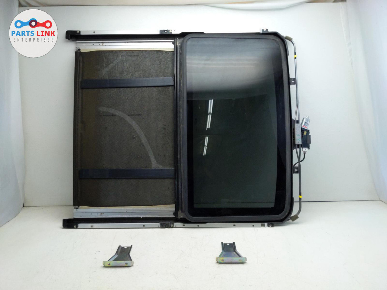 2003-2007 HUMMER H2 SUN ROOF MOON FRAME TRACK BLIND COVER VISOR SHADE ...