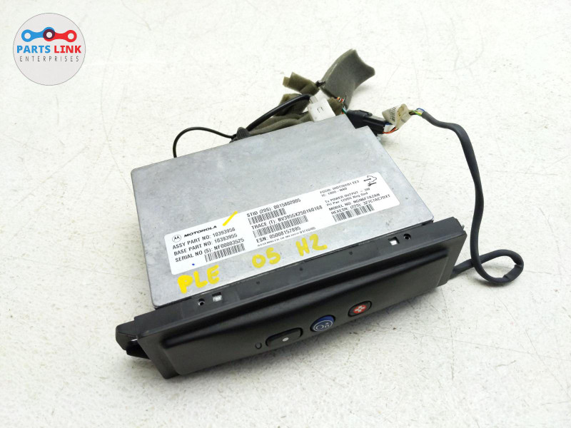 2004-2007 HUMMER H2 ONSTAR RECEIVER COMMUNICATION CONTROL MODULE UNIT ...