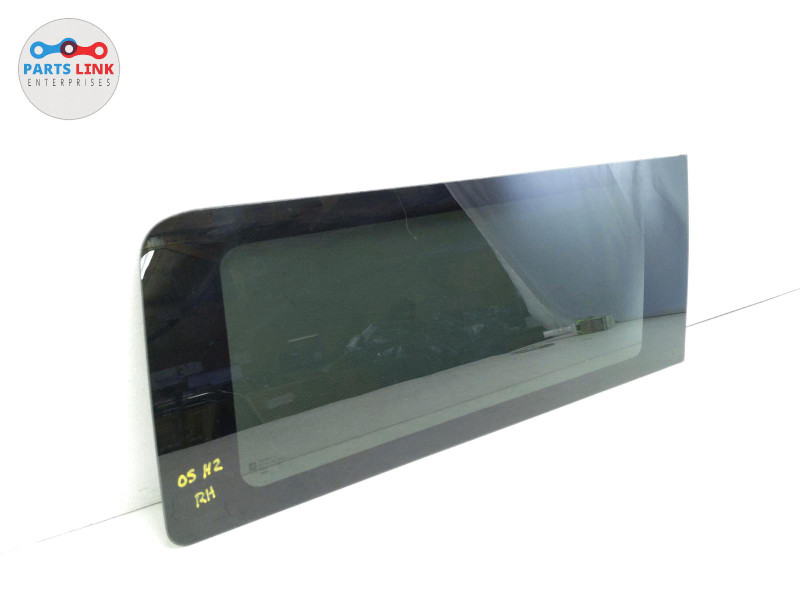 2005-2007 HUMMER H2 SUV REAR RIGHT PASSENGER QUARTER GLASS VENT WINDOW ...