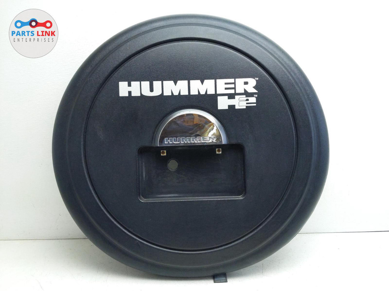 2005-2009 HUMMER H2 REAR GATE SPARE TIRE WHEEL COVER GUARD LICENCE ...