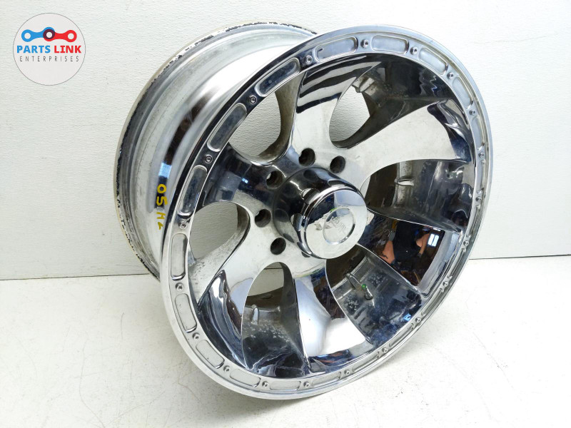 2003-2007 HUMMER H2 CHROME ALLOY RIM WHEEL 20" INCH KAOTIK 6 SPOKE W ...
