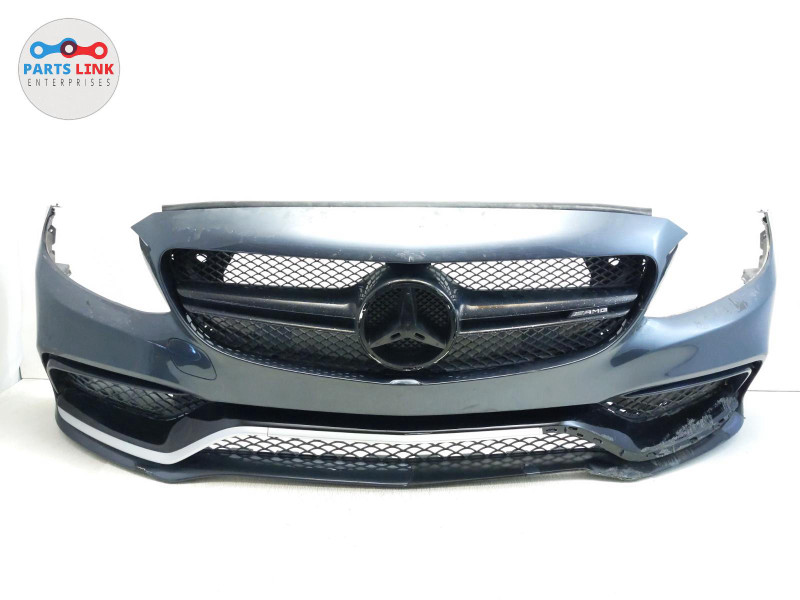 2015-2018 MERCEDES C63 S AMG W205 FRONT BUMPER COVER GRILLE MASH TRIM ...