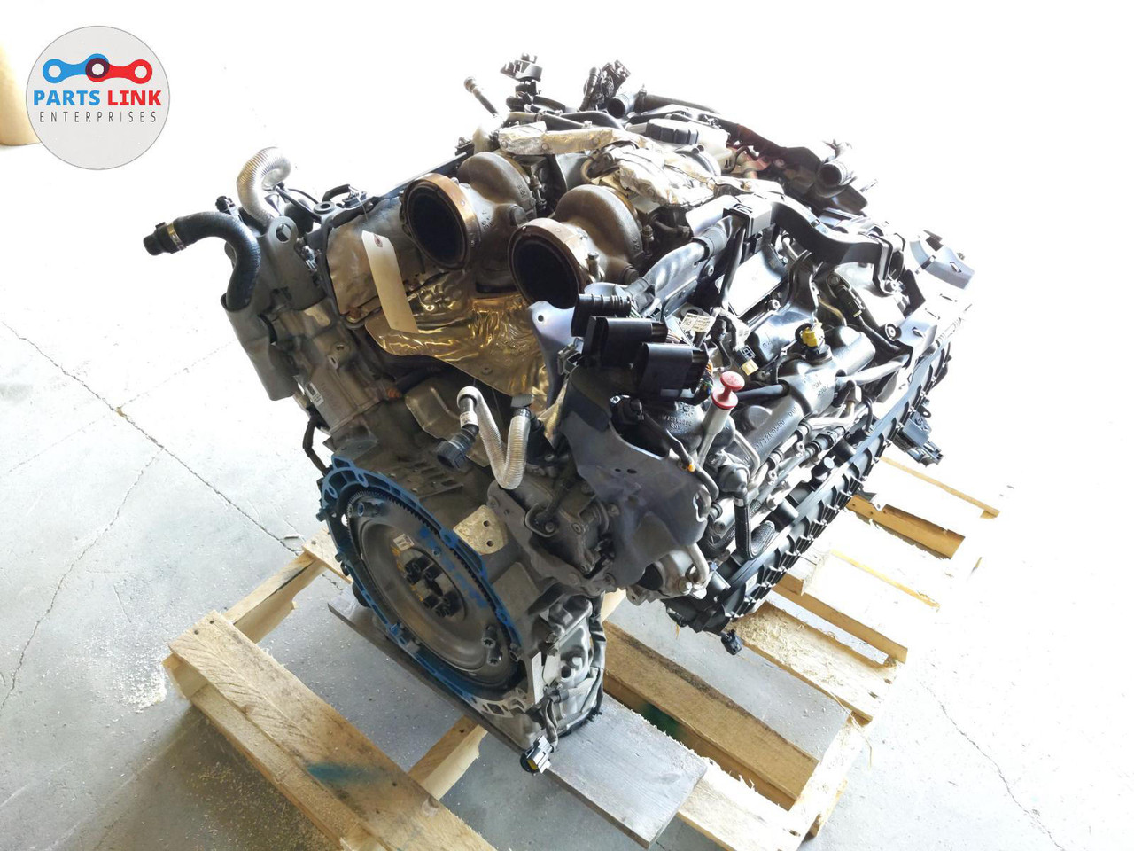 2016-2018 MERCEDES C63 S AMG W205 4.0L V8 BITURBO GAS ENGINE MOTOR ...