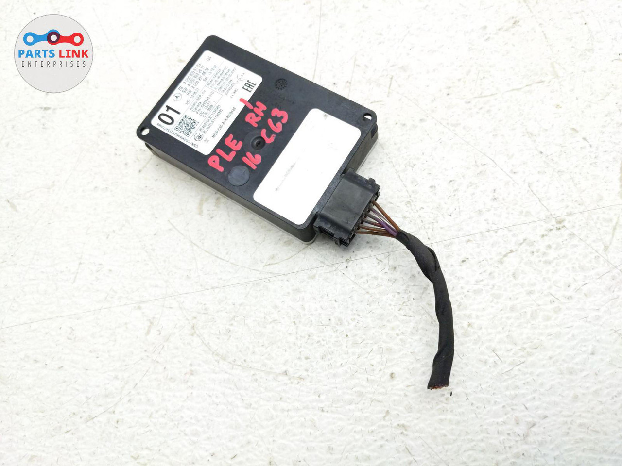 2015-2018 MERCEDES C63 S AMG W205 REAR RIGHT BLIND SPOT RADAR CONTROL ...