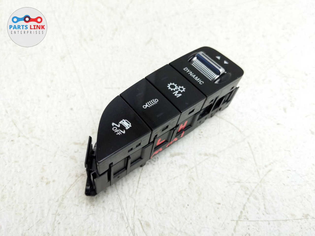 15-20 MERCEDES C63 S AMG W205 LEFT CONSLE TRACTION SUSPENSION CONTROL ...