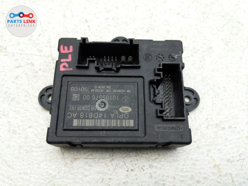 2014 RANGE ROVER SPORT L494 FRONT LEFT DRIVER DOOR CONTROL MODULE UNIT ...