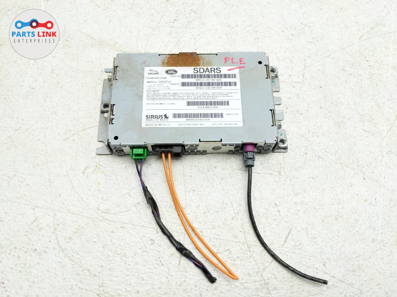 2014-2016 RANGE ROVER SPORT L494 SIRIUS SDARS SATELLITE RADIO CONTROL ...