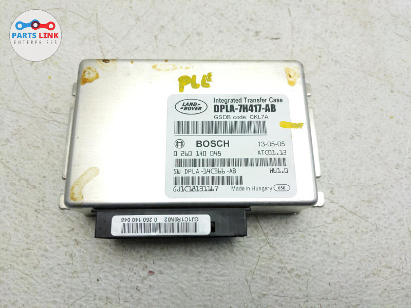 2014-2016 RANGE ROVER SPORT L494 4WD TRANSFER CASE GEARBOX CONTROL ...