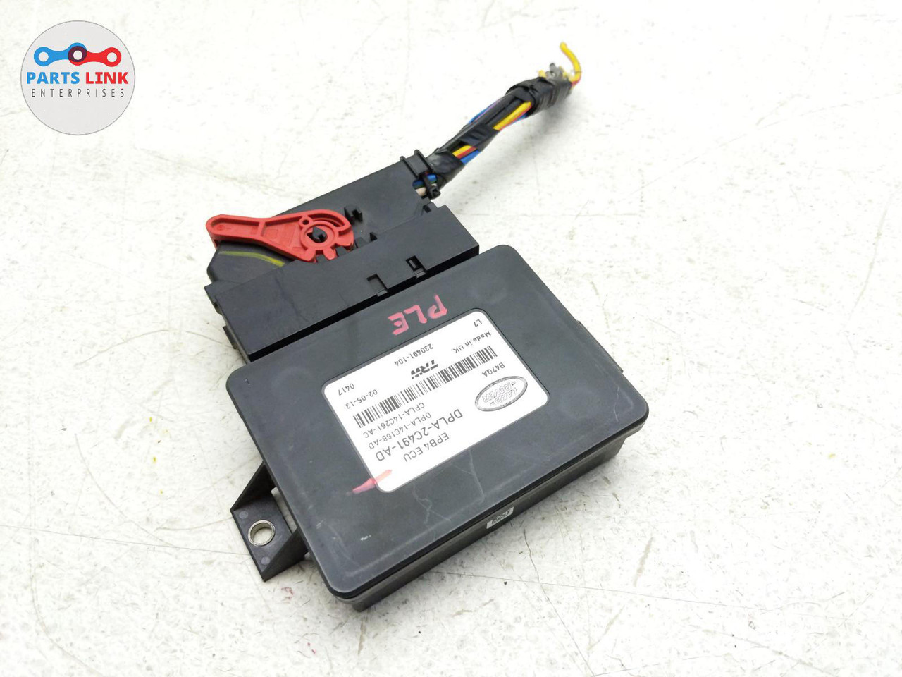 14-15 RANGE ROVER SPORT L494 L405 REAR RIGHT PARKING HAND BRAKE CONTROL ...