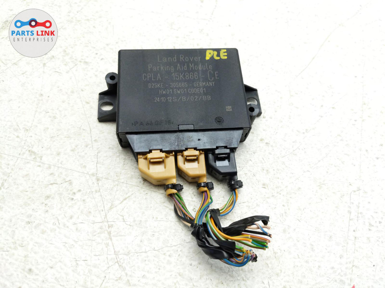 2013 RANGE ROVER L405 REAR LEFT PARKING AID ASSIST PDC CONTROL MODULE ...