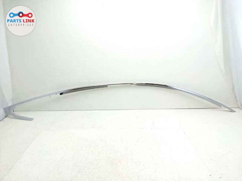 2012-2019 TESLA MODEL S RIGHT PASSENGER ROOF TOP WINDOW CHROME MOLDING ...