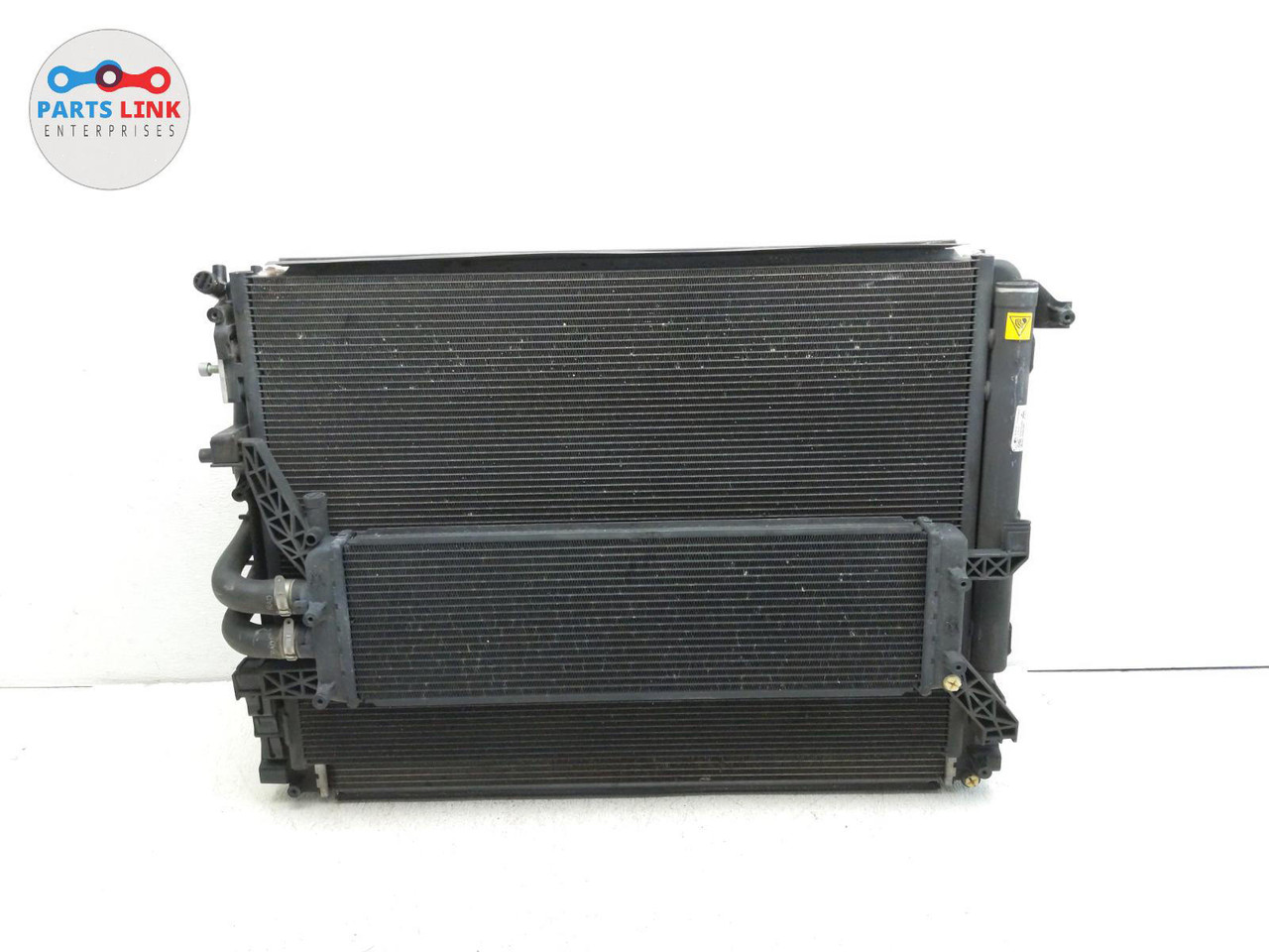 2014-2020 MASERATI GHIBLI S Q4 GAS RADIATOR FAN CONDENCER COOLING AUX ...