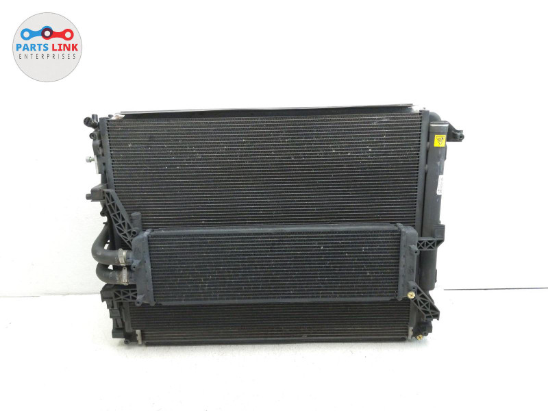 2014-2020 MASERATI GHIBLI S Q4 GAS RADIATOR FAN CONDENCER COOLING AUX ...