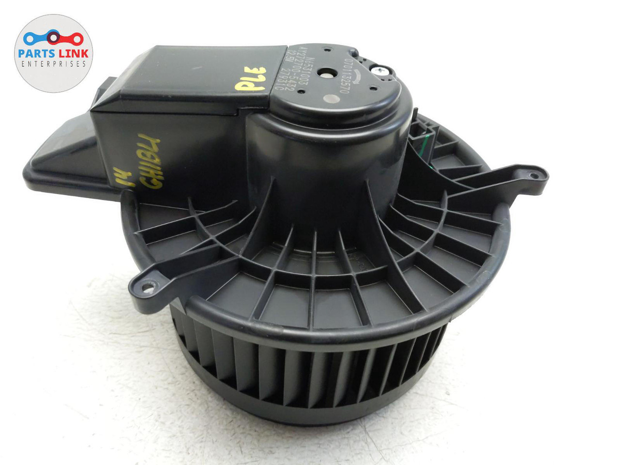 2014-2020 MASERATI GHIBLI SQ4 AIR HEAER AC A/C BLOWER MOTOR ELECTRO FAN ...