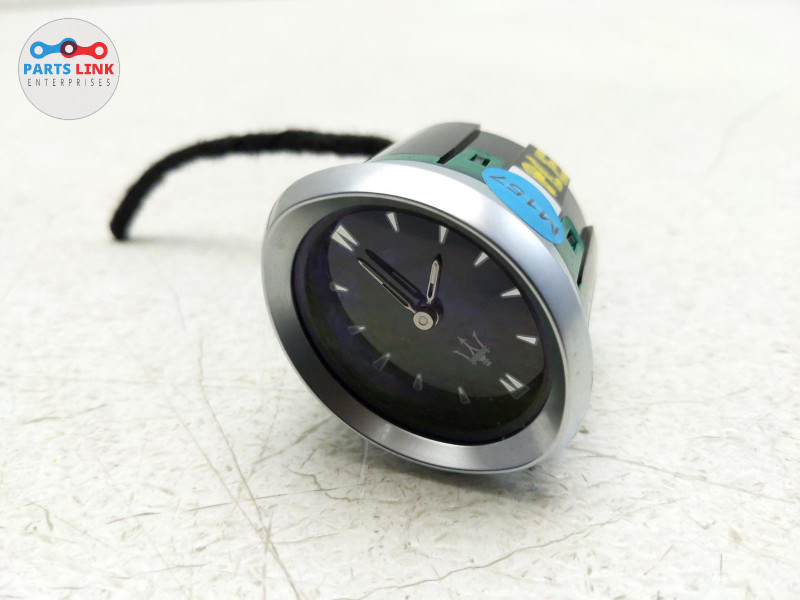 CENTER DASH CLOCK ANALOG TIME GAUGE ASSEMBLY 2014-2020 MASERATI GHIBLI S Q4
