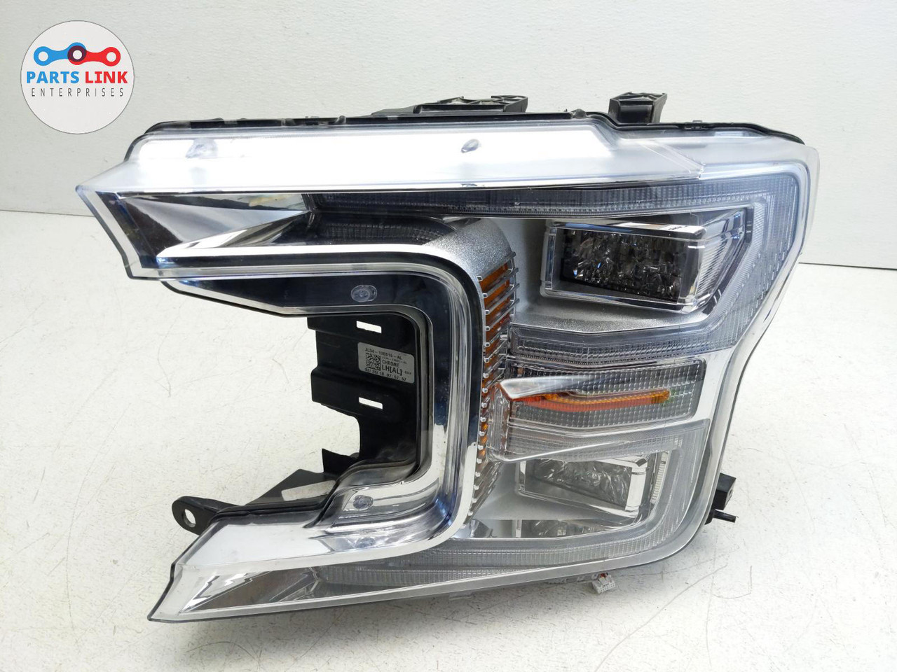 2018-2019 FORD F150 F-150 FRONT LEFT DRIVER HEADLIGHT FULL LED CHROME ...