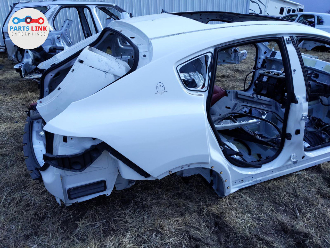 17-20 MASERATI LEVANTE M161 REAR RIGHT QUARTER PANEL STRUCTURAL METAL ...