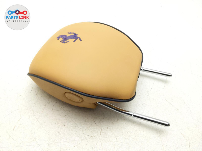 2008-11 FERRARI CALIFORNIA F149 FRONT LEFT SEAT HEADREST DRIVER PAD SUPPORT