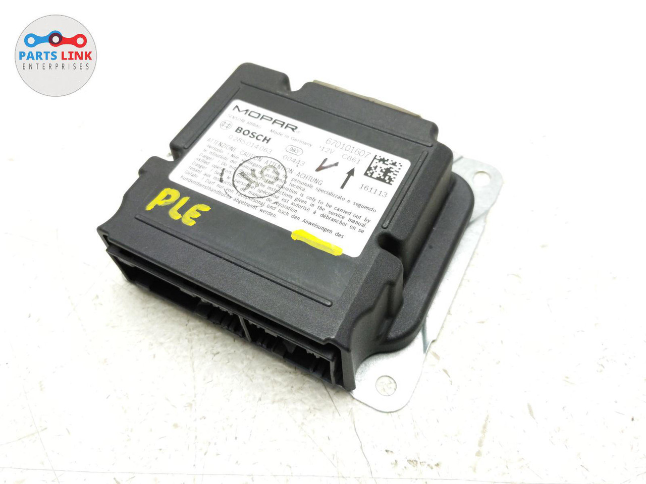 2017-2020 MASERATI LEVANTE M161 SRS AIRBAG RESTRAINT CRASH DATA CONTROL ...