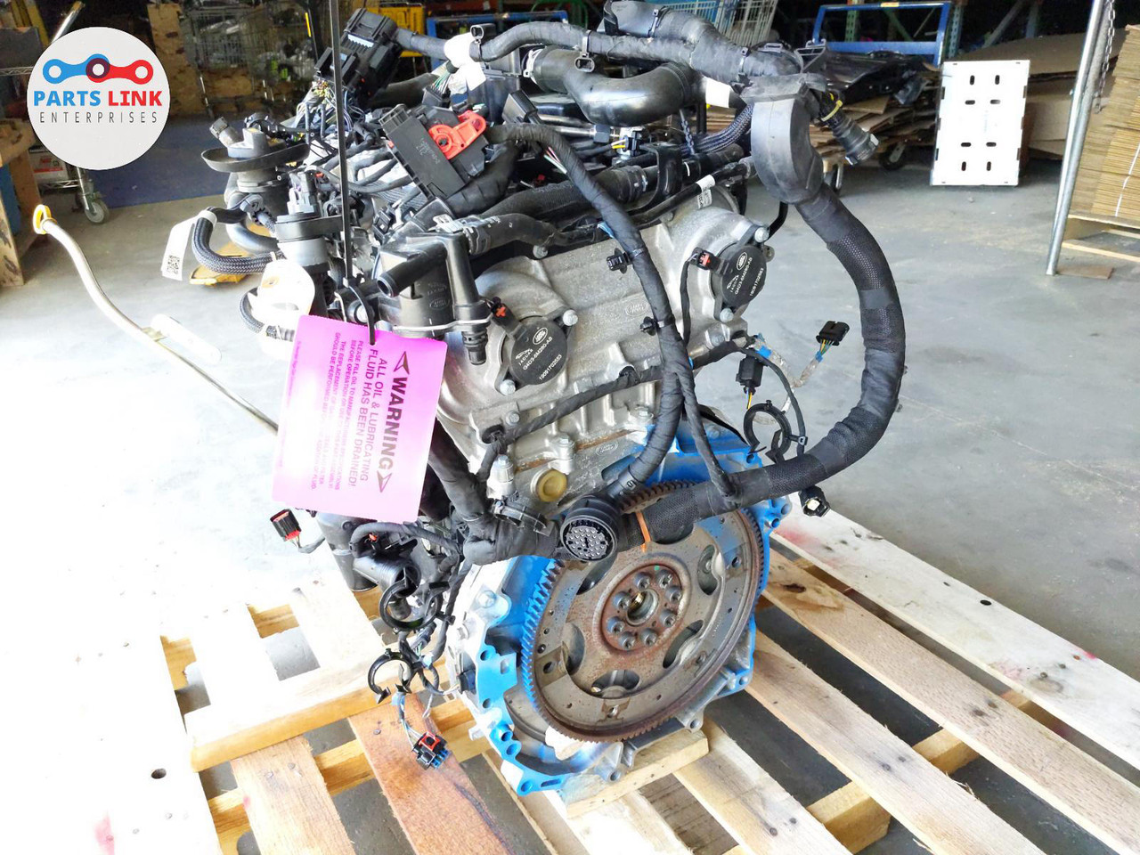 2020 RANGE ROVER EVOQUE L551 2.0L GAS AWD TURBO ENGINE MOTOR INGENIUM 4 ...