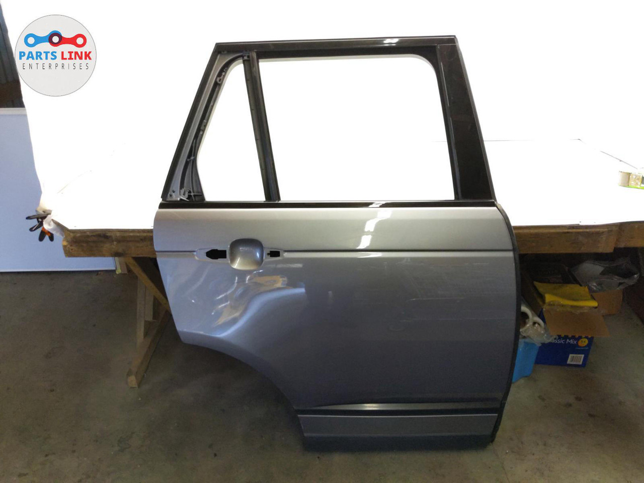13-17 RANGE ROVER L405 REAR RIGHT DOOR SHELL FRAME SKIN PANEL WINDOW ...