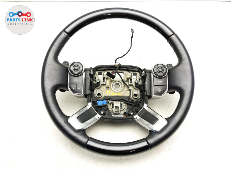 2013-21 RANGE ROVER L405 STEERING WHEEL CRUISE SHIFTERS HEATED BLACK ...