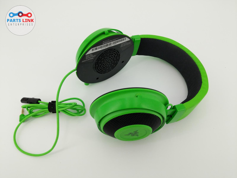 RAZER KRAKEN TOURNAMENT EDITION GAMING HEADSET GREEN 7.1 WIRED HEADBAND ...