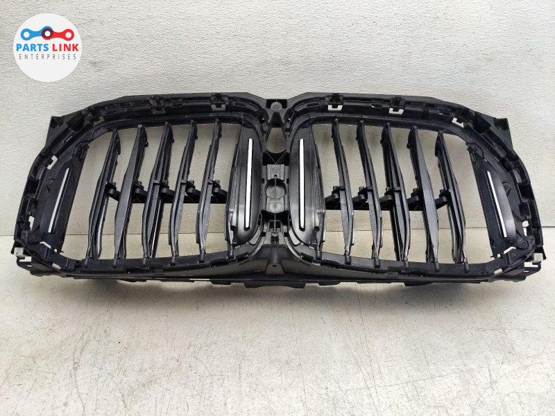 2019-2021 BMW X5 FRONT UPPER RADIATOR GRILLE SHUTTER AIR FLAPS BUMPER ...