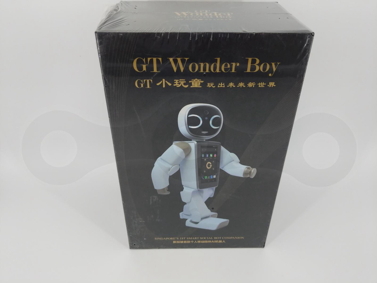 GT WONDER BOY WHITE HUMANOID ROBOT SOCIAL COMPANION AI ARTIFICIAL ...