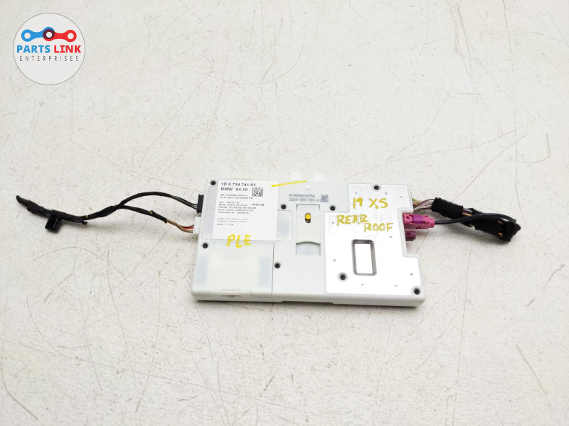 2019 BMW X5 G05 330I REAR ROOF TELEMATICS COMMUNICATION CONTROL MODULE ...