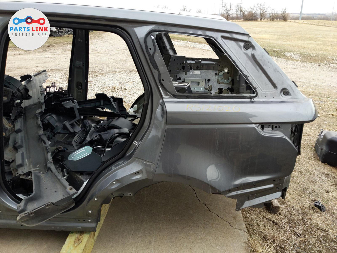 2014-21 RANGE ROVER SPORT REAR LEFT QUARTER PANEL FRAME STRUCTURAL RAIL ...